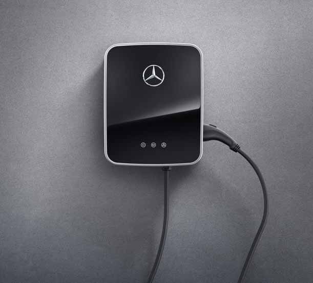 Mercedes-Benz Wallbox mit fest verbundenem 7m Ladekabel 7,2kw IP54